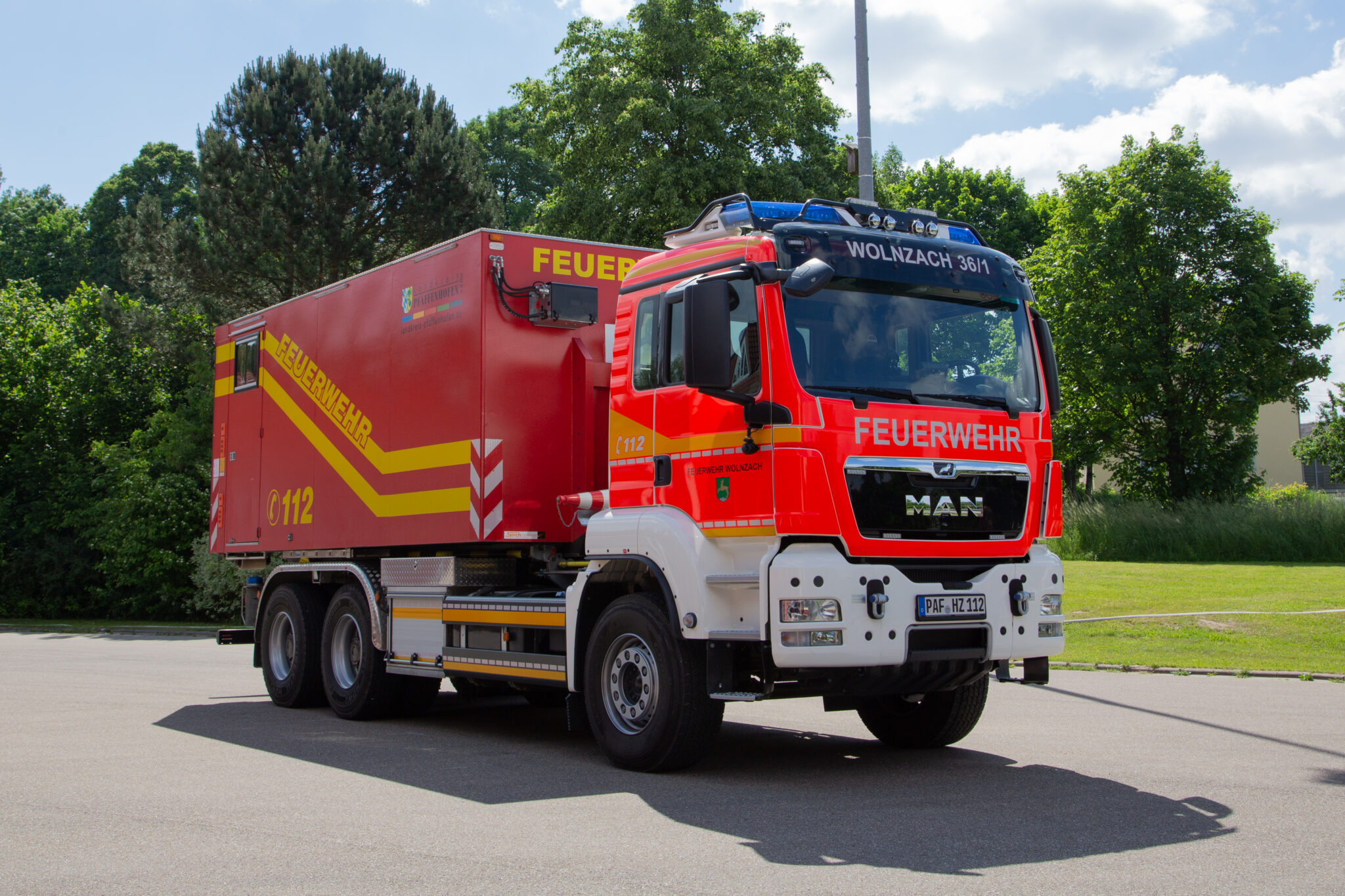 Wechselladerfahrzeug (WLF) 36-1 – Feuerwehr Wolnzach